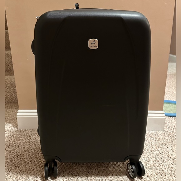 Other | Travelsmart Black Medium Suitcase | Poshmark